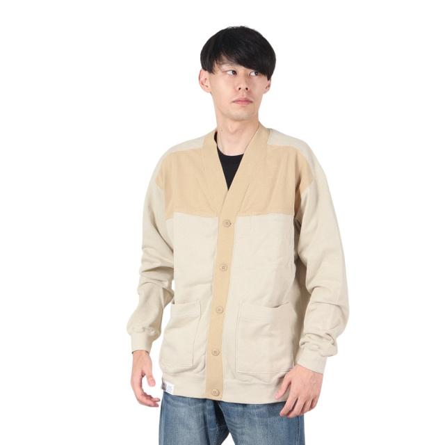 ニューバランス(new balance)カーディガン メンズ 900 裏毛 カラーブロック スウェット AMJ35145BE(…