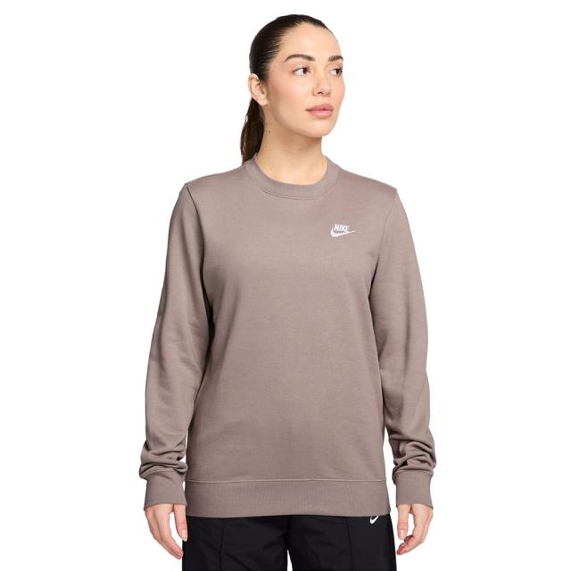 ナイキ(NIKE)スポーツウェア クラブ フリース クルーネック スウェットシャツ DQ5474-272(Lady’s)
