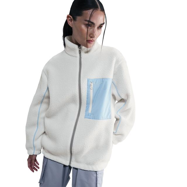 ナイキ(NIKE)スポーツウェア フルジップ ハイパイル フリースジャケット IM7485-133(Lady’s)