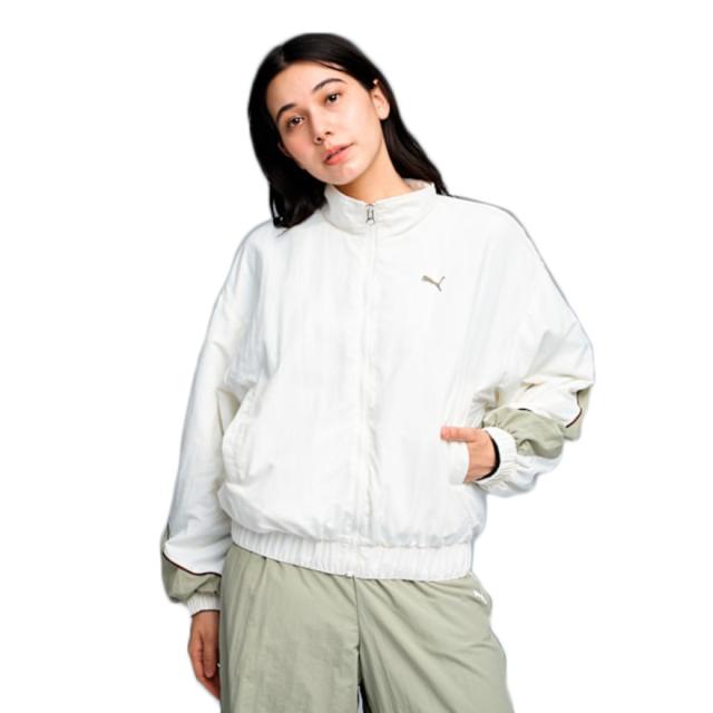 プーマ(PUMA)CORE HERITAGE ラインド ウーブンジャケット 690171 87 BEG(Lady’s)