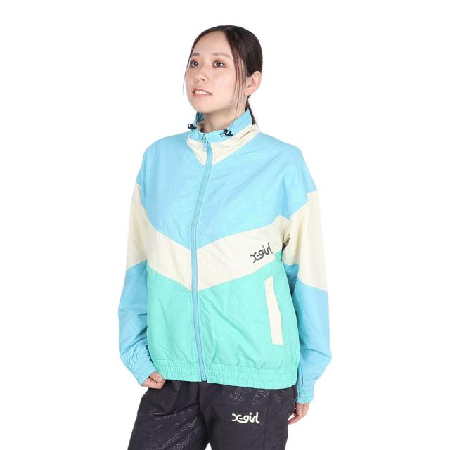 エックスガール(X-gir)EMBOSSED WIND UP ジャケット 158246021007-MULTI(Lady’s)