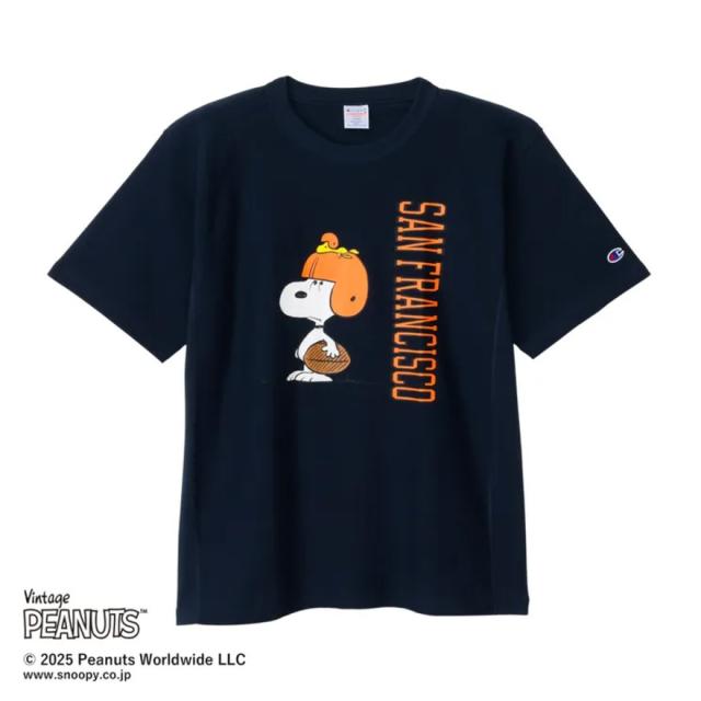 チャンピオン-ヘリテイジ(CHAMPION-HERITAGE)リバースウィーブ 半袖Tシャツ PEANUTS C3-B351 …