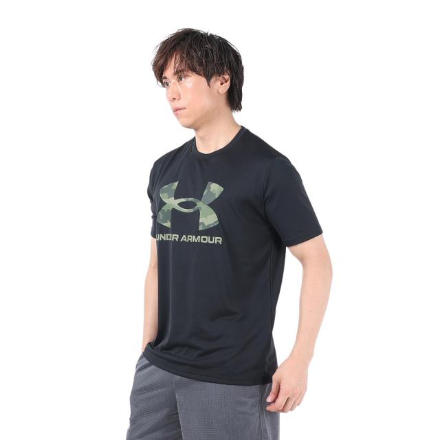 アンダーアーマー(UNDER ARMOUR)テック カモ ビッグロゴ ショートスリーブTシャツ 1384797 001(Men…の通販はau ...