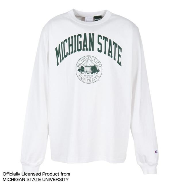 チャンピオン-ヘリテイジ(CHAMPION-HERITAGE)USA T1011 長袖Tシャツ Michigan State …