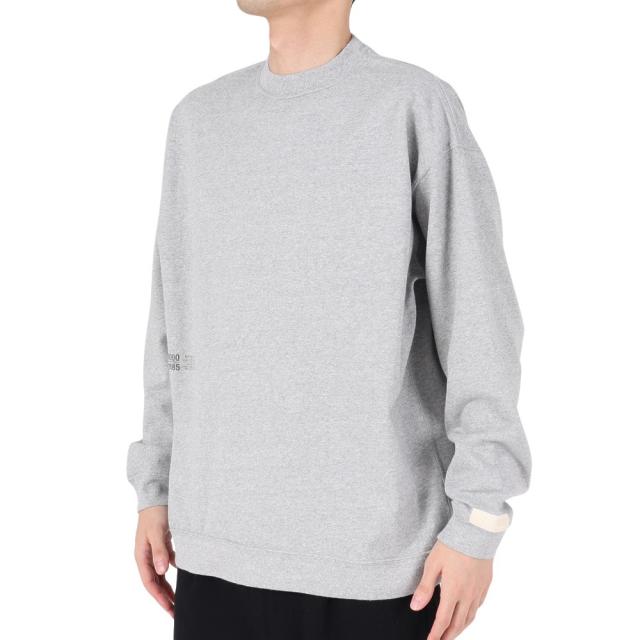 ニューバランス(new balance)1000 リブ裾ロングスリーブ Tシャツレギュラーフィット AMT35101AG(Me…