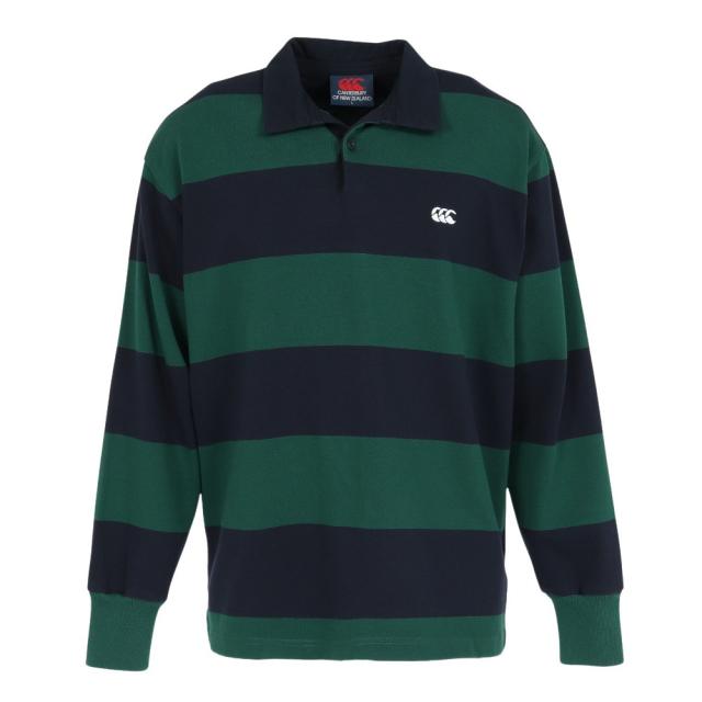カンタベリー(canterbury)ロングスリーブ 4インチストライプ ラグビージャージー RA425155 49(Men’s…