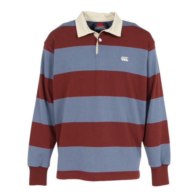 カンタベリー(canterbury)ロングスリーブ 4インチストライプ ラグビージャージー RA425155 60(Men’s…