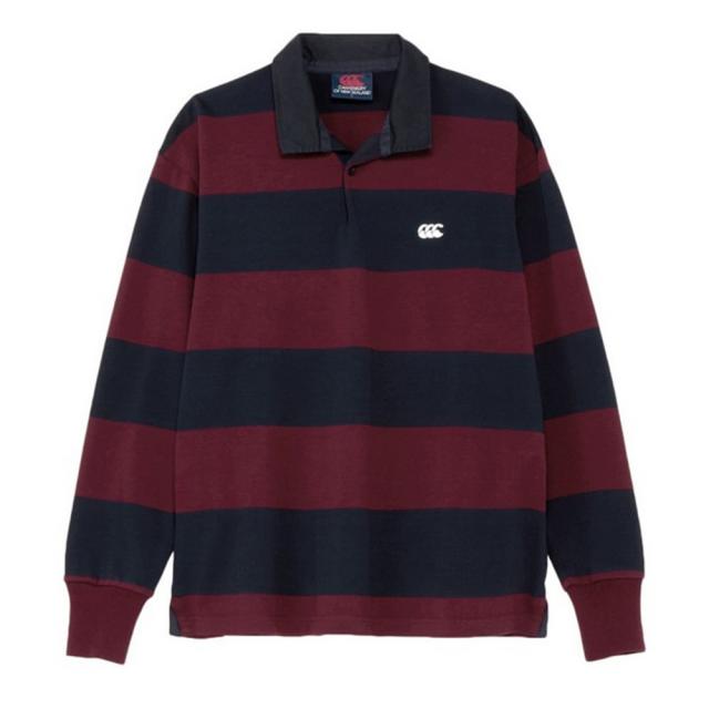 カンタベリー(canterbury)ロングスリーブ 4インチストライプ ラグビージャージー RA425155 69(Men’s…
