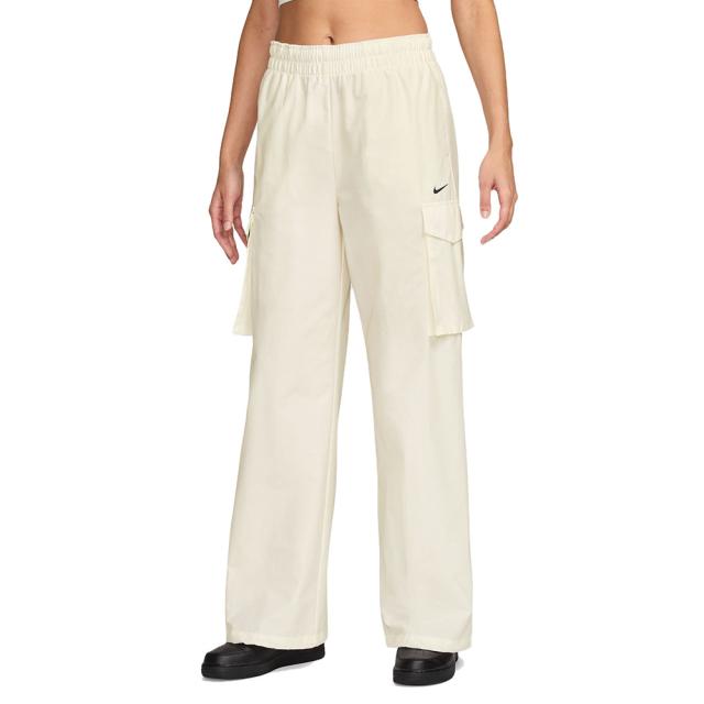 ナイキ(NIKE)スポーツウェア エブリシング ウーブン ミッドライズ カーゴ パンツ HM6977-133(Lady’s)