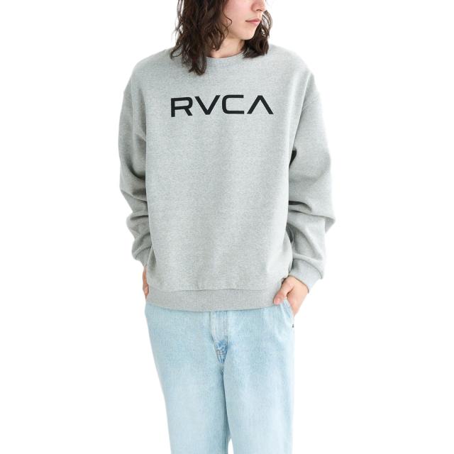 ルーカ(RVCA)BIG RVCA FADE クルーネックトレーナー BF042002 HGR(Men’s)