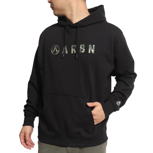エーアールビーエヌ(ARBN)長袖プルオーバー パーカー FRONT LOGO BKCPT AB2022AWMAPP004BL…の通販はau ...