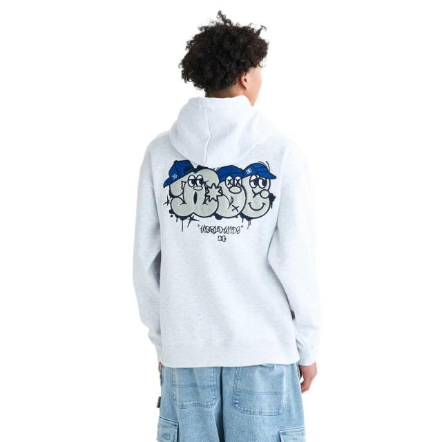 ディーシーシューズ(DC SHOES)SK CREW プルオーバーフーディー 25FWDPO254041GRY(Men’s)