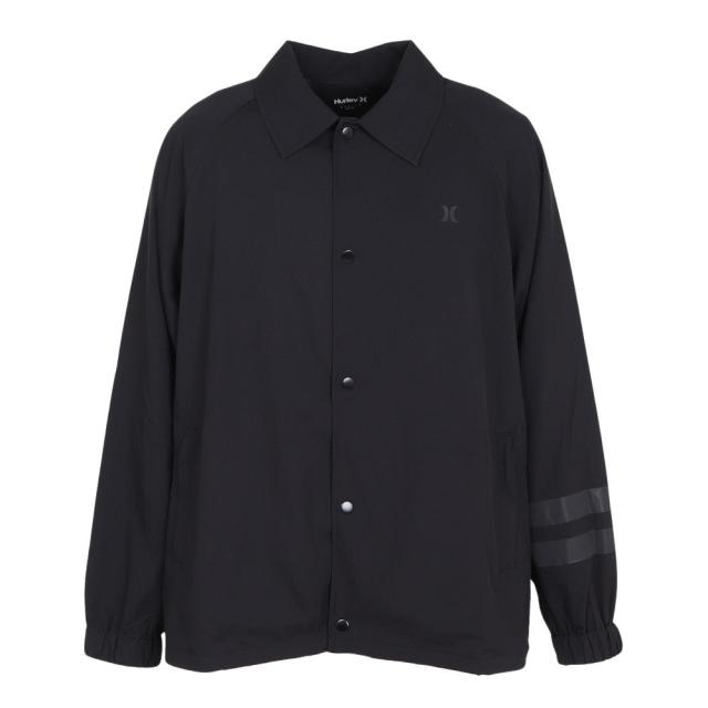 ハーレー(HURLEY)ファントム ウーブン コーチ ジャケット MCBR242068-BLK(Men’s)