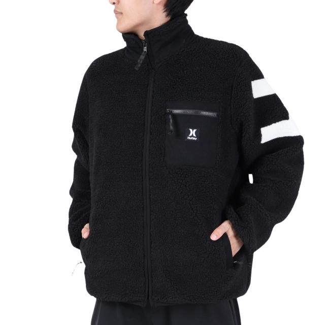 ハーレー(HURLEY)シェルパボア ジャケット MJK2312028-BLK(Men’s)