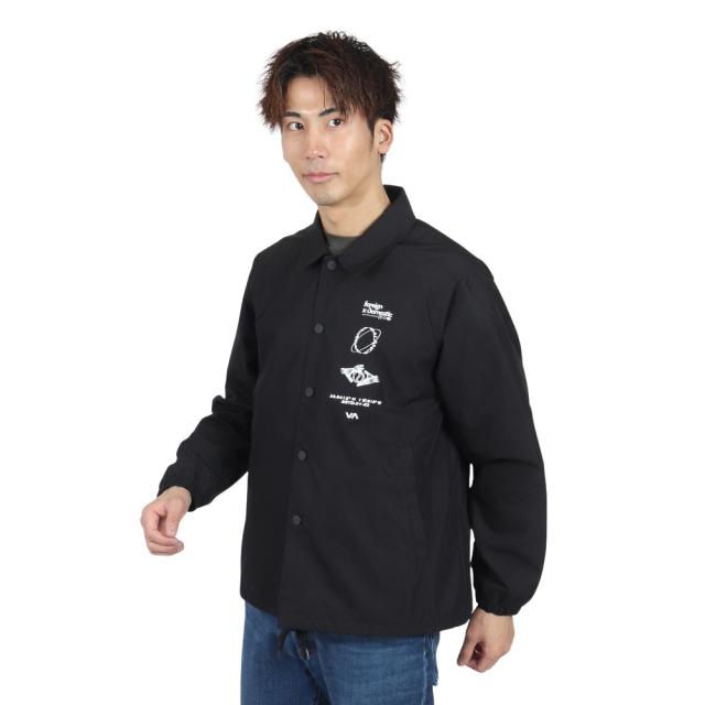 ルーカ(RVCA)UP SS コーチジャケット BE042772 BLK(Men’s)