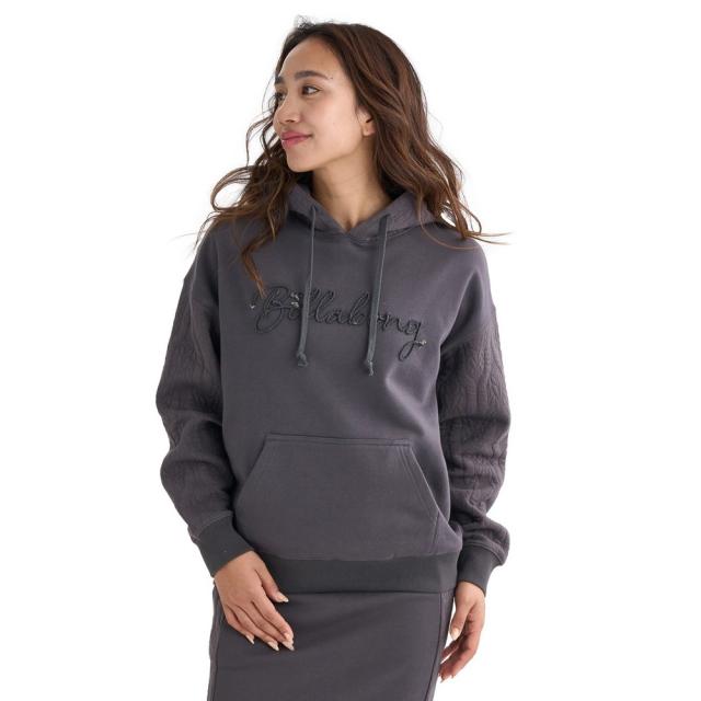 ビラボン(BILLABONG)QUI長袖Tシャツ MIX LOOSE パーカー BF014012 OFB(Lady’s)