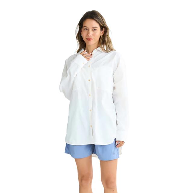 ロキシー(ROXY)SWEET HEAVEN オーバーサイズシャツ 25SPRLY251030WHT(Lady’s)