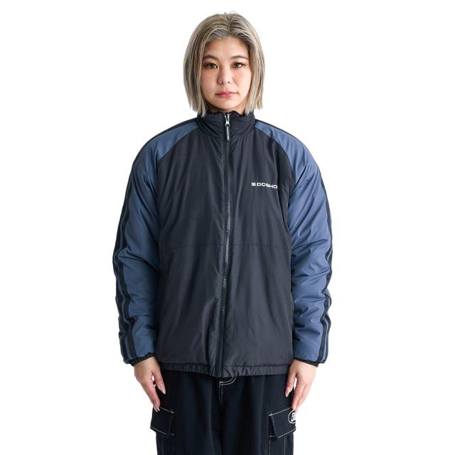 ディーシーシューズ(DC SHOES)リバーシブル スタンド ジャケット 24FWLJK244302BKB(Lady’s)