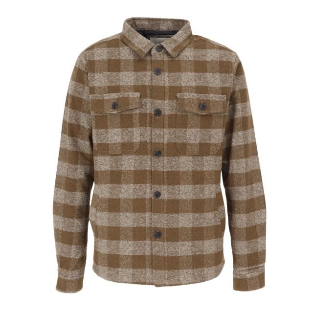 エルケクス(ELKEX)PADDING 長袖シャツ ジャケット EKM5FA0006 BRXGL(Men’s)