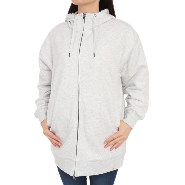 エルケクス(ELKEX)スウェットフルジップフーディー EKL3FA0015 MGRY(Lady’s)
