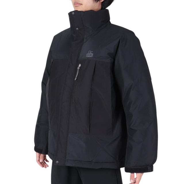 チャムス(CHUMS)アウター ゴアテックス ウィンドストッパー ダウンジャケット CH04-1352-K001 ブラック 防…