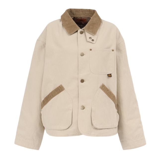 クリフメイヤー(KRIFF MAYER)裏チェックハンティングジャケット W2525118:9:NATURAL(Lady’s)