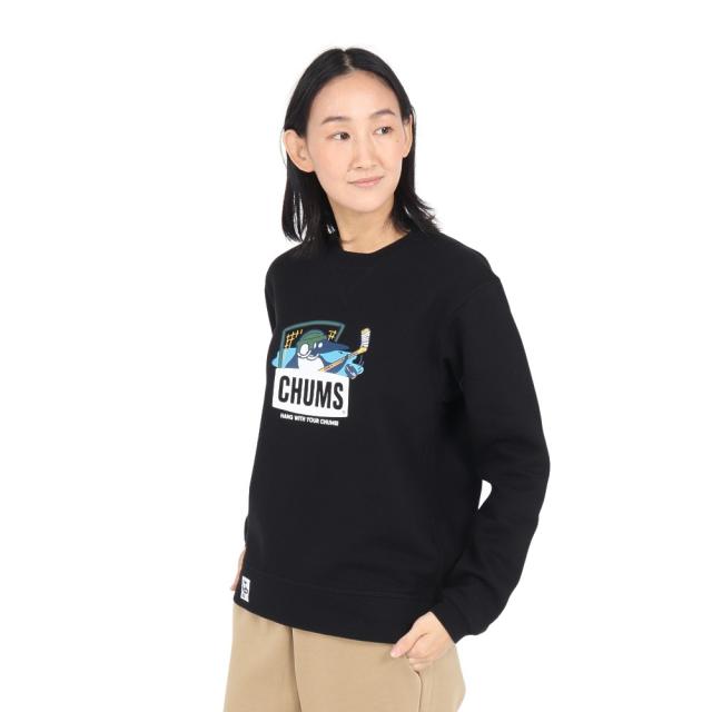 チャムス(CHUMS)ブービーアイスホッケークルートップ CH10-1462-K001 トレーナー スウェット(Lady’s)