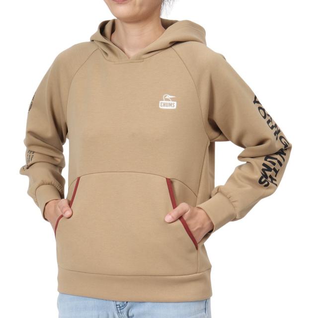 チャムス(CHUMS)スウェット パーカー LB チャムリースポーツ パーカー CH10-1483-B001 ベージュ プルオ…