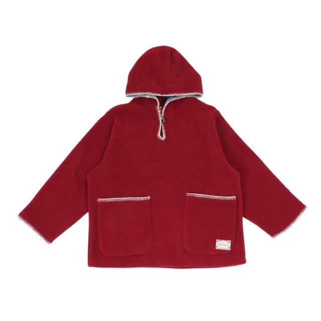 クリフメイヤー(KRIFF MAYER)フリースメキシカンパーカー W2525120:39:WINE(Lady’s)