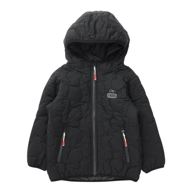 チャムス(CHUMS)キッズ ブービーステッチ パテッドパーカー CH24-1069-K001(Jr)