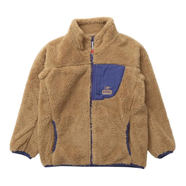 チャムス(CHUMS)キッズ ボンディング フリースジャケット CH24-1072-B071(Jr)