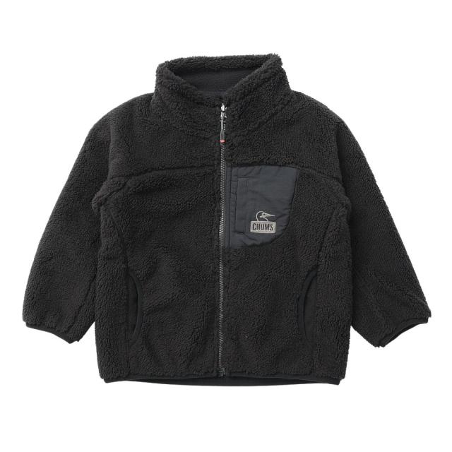 チャムス(CHUMS)キッズ ボンディング フリースジャケット CH24-1072-K001(Jr)