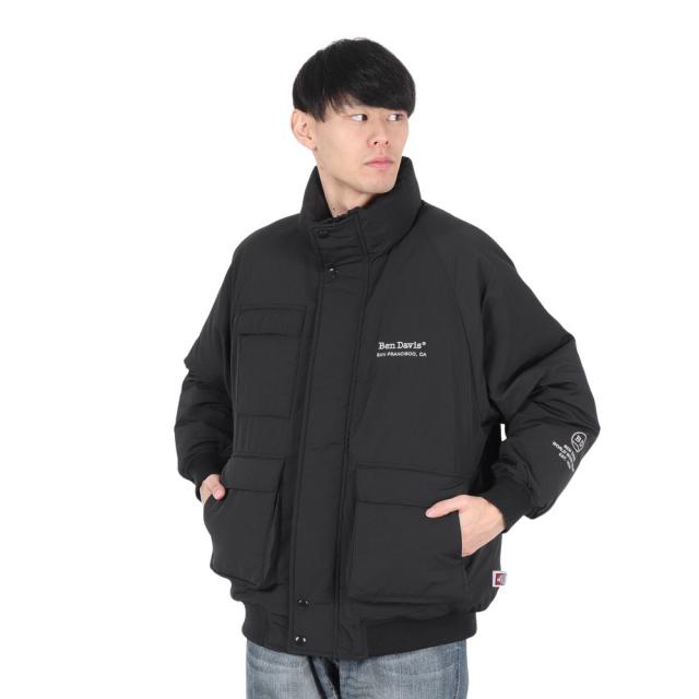 ベンデイビス(BEN DAVIS)ポーラーワーカーズ 中綿ジャケット 24780016-BLK(Men’s)