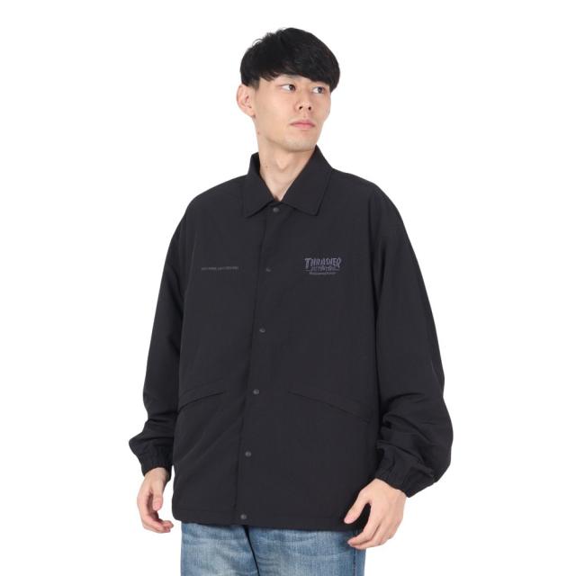 マンハッタンポーテージ(ManhattanPortage)コーチ ジャケット THRASHER 24FW-MP-M589 BL…