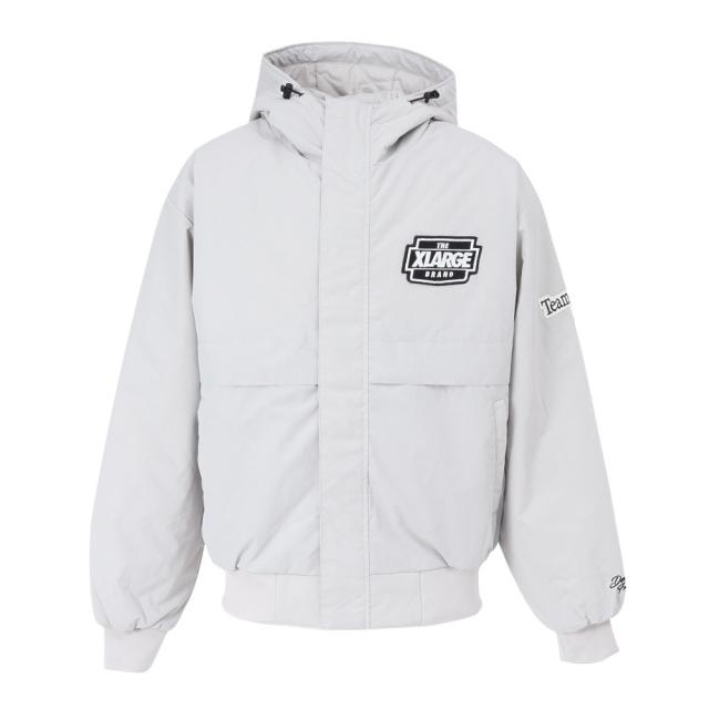 エクストララージ(XLARGE)ナイロン パファー ジャケット 101253021010-GREY(Men’s)