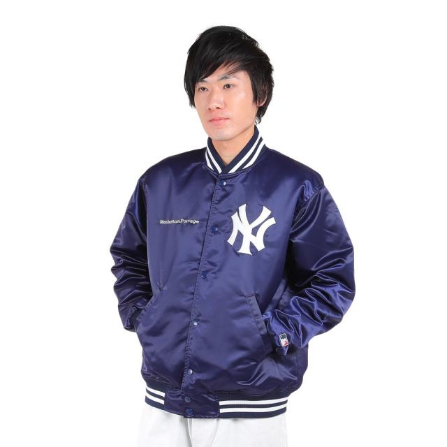 マンハッタンポーテージ(ManhattanPortage)スタジアムジャンパー 23FW-MP-MLB01 NVY(Men’s)