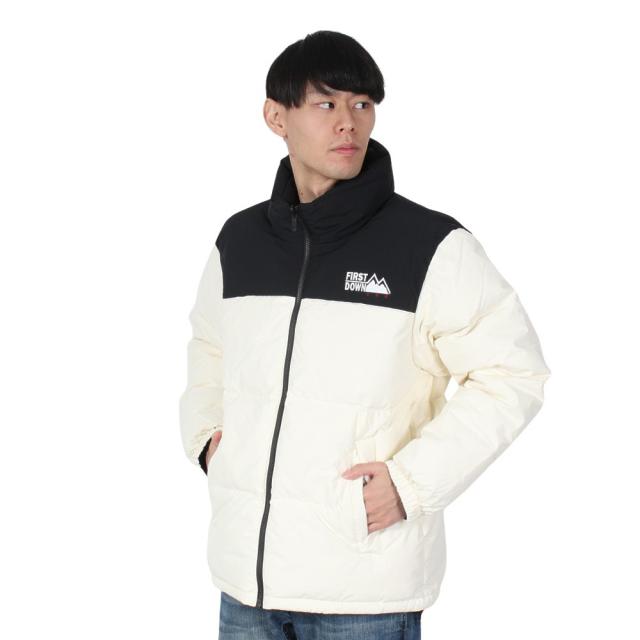 ファーストダウン(FIRSTDOWN)バブルダウンジャケット マイクロフト F742001 OWHT(Men’s)