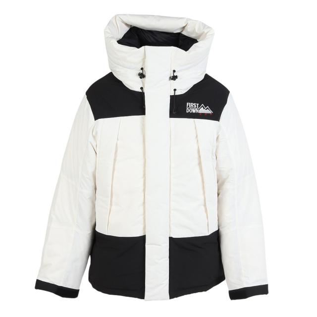 ファーストダウン(FIRST DOWN)ラップダウンパーカー ディクロス マウリ F942010 WHT(Men’s)