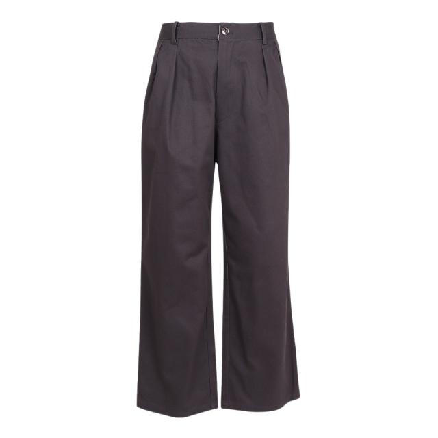 バクタ(BUKTA)2タック イージーワイドチノパンツ BU2525132:17:CHARCOAL(Men’s)