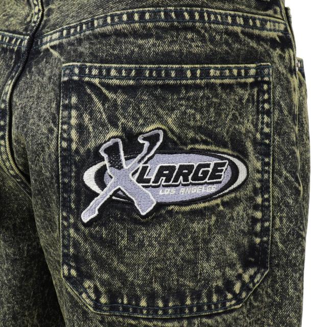 エクストララージ(XLARGE)オーバーダイ デニムパンツ 101243031011