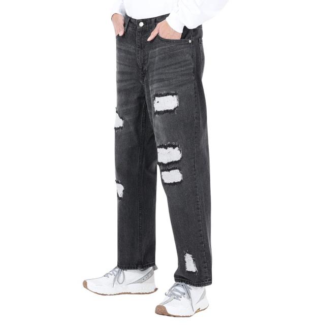 エクストララージ(XLARGE)DISTRESSED デニムパンツ 101234031010-BLACK(Men’s)