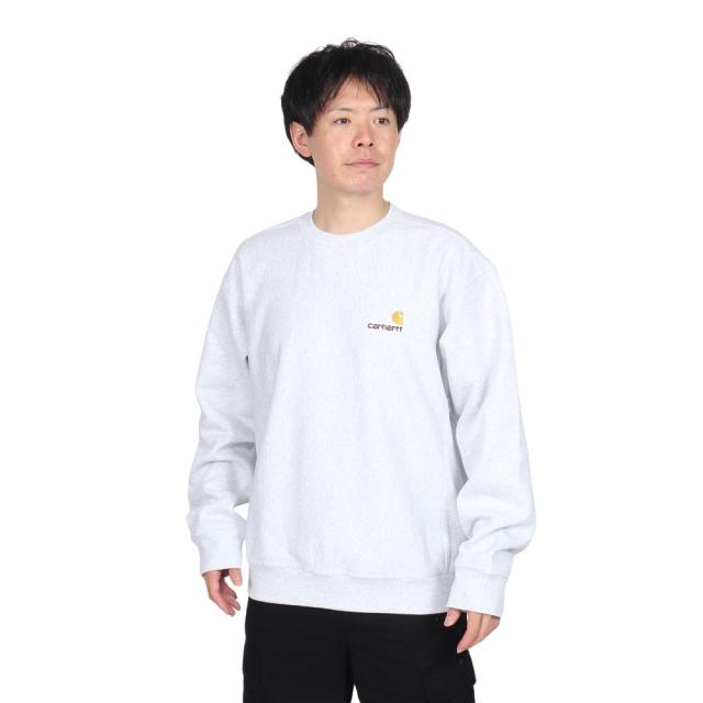 カーハート(CARHARTT)アメリカン スクリプト スウェットシャツ I025475482XX24FW(Men’s)