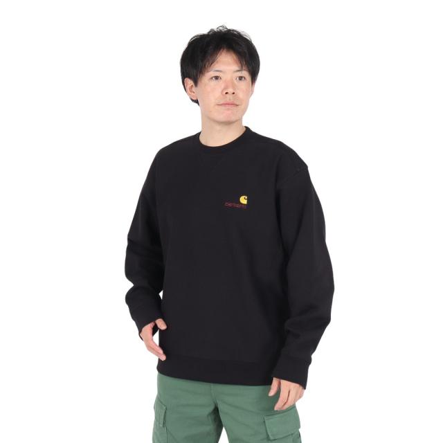 カーハート(CARHARTT)アメリカン スクリプト スウェットシャツ I02547589XX24FW(Men’s)