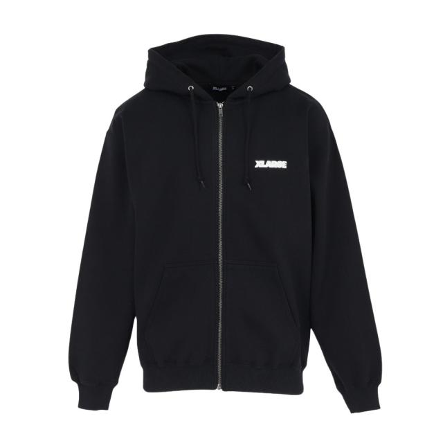 エクストララージ(XLARGE)SLANTED OG ジップ フーデッド スウェットシャツ 101253012004-BLAC…