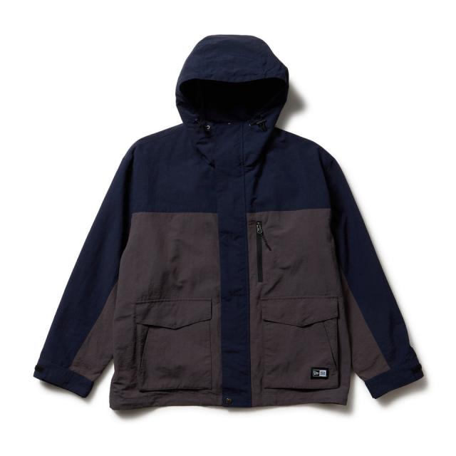 ニューエラ(NEW ERA)マウンテンパーカ ボックスロゴ ウーブンパッチ 14682675(Men’s、Lady’s)