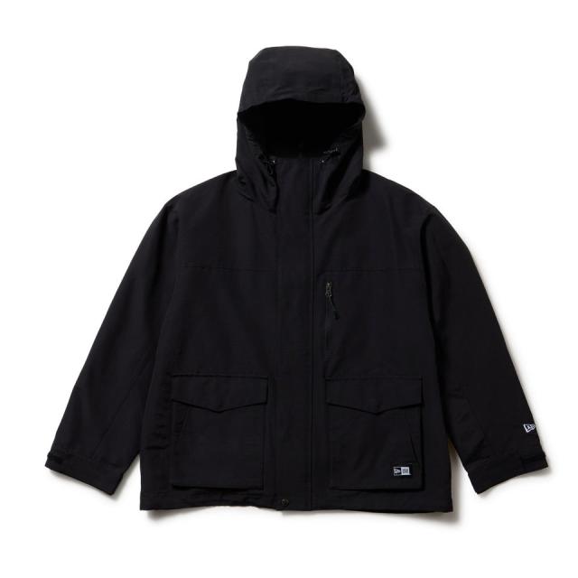 ニューエラ(NEW ERA)マウンテンパーカ ボックスロゴ ウーブンパッチ 14682676(Men’s、Lady’s)