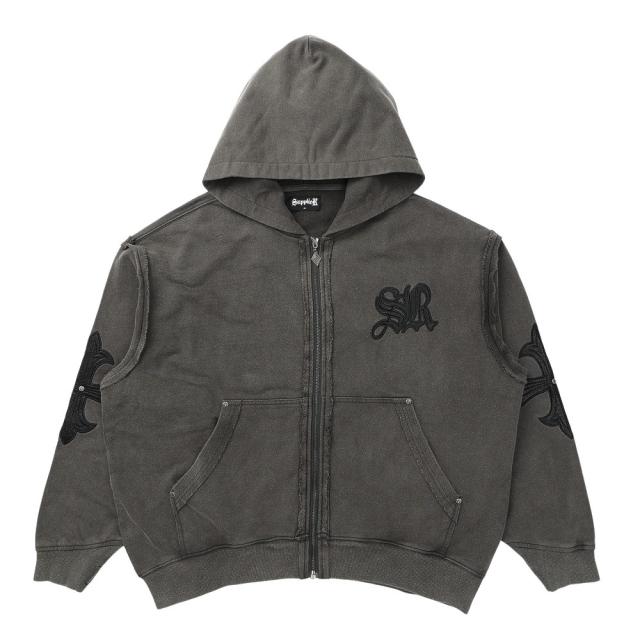 サプライヤー(SUPPLIER)フルール レザー ジップフーディ 2511-08113-00800(Men’s)