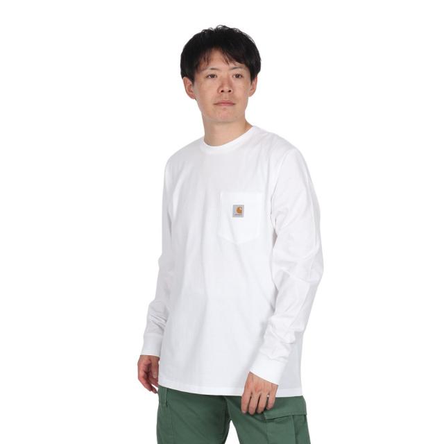 カーハート(CARHARTT)ロングスリーブ ポケットTシャツ I03043702XX24FW(Men’s)