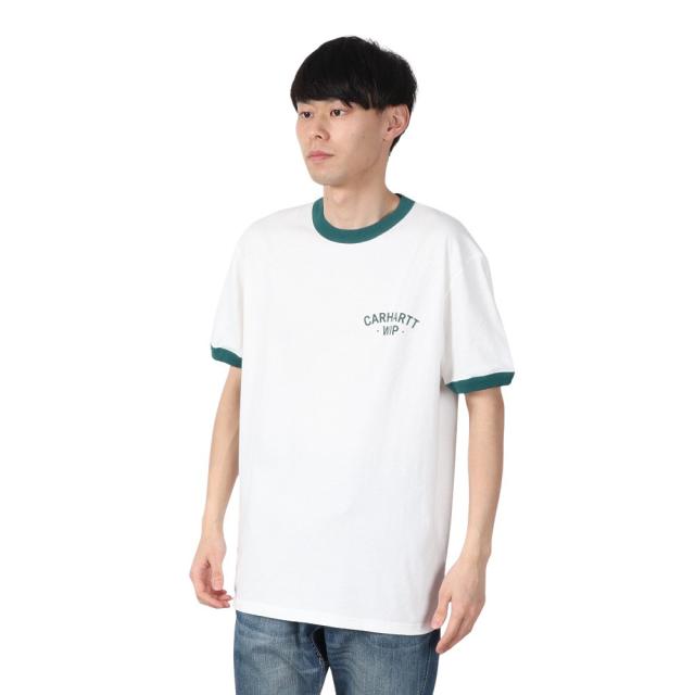 カーハート(CARHARTT)半袖 89RINGER Tシャツ I0347132QT4G25SS(Men’s)