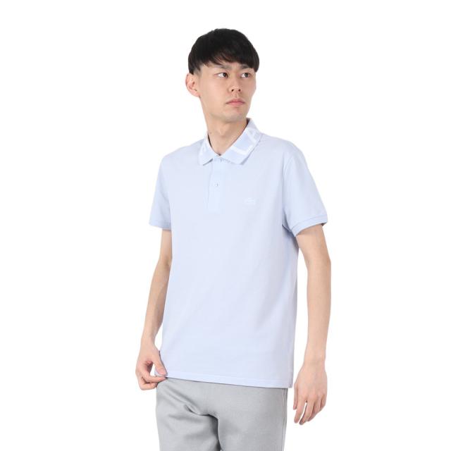 ラコステ(LACOSTE)ジャカードリブニット カラーポロシャツ PH0797-99J2G(Men’s)